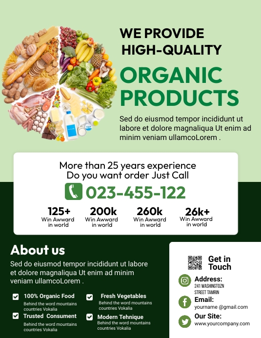 Quality Products Template | PosterMyWall