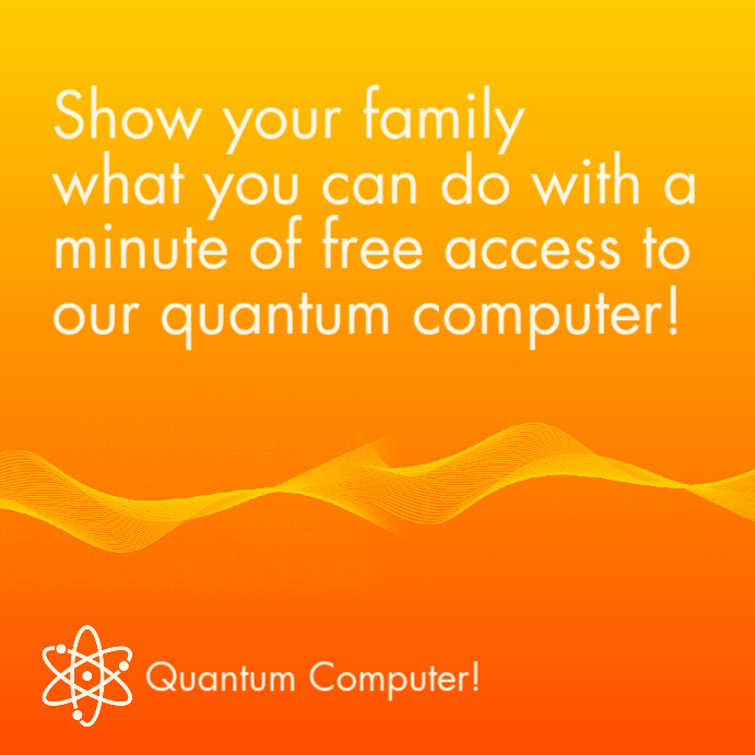 Quantum Computer Post Template | PosterMyWall
