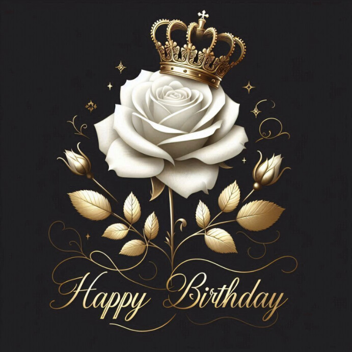 Queen's birthday flower petals design Template | PosterMyWall