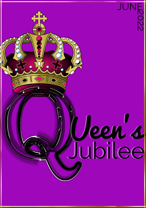 Queen's Jubilee Party Template | PosterMyWall