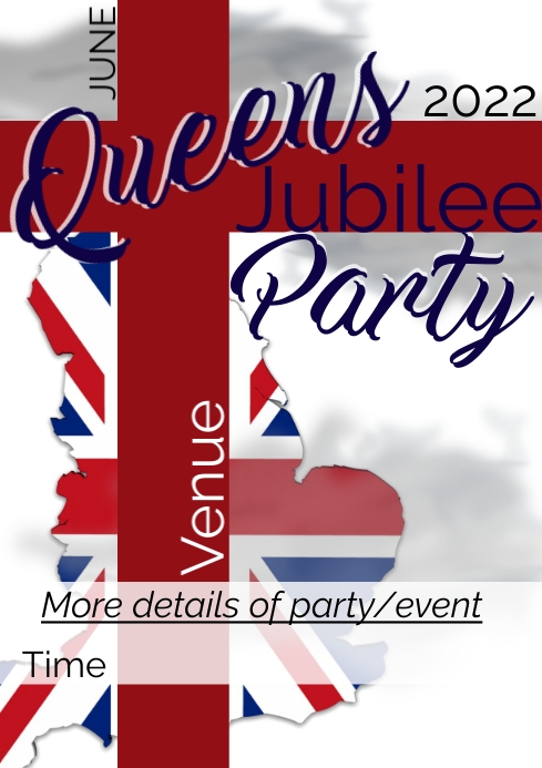 Copy of Queen's Jubilee Party | PosterMyWall