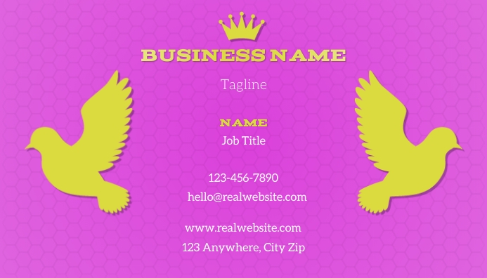 Queen Business Cards Template | PosterMyWall