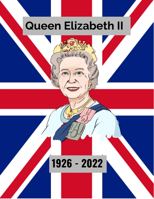 Queen Elizabeth Template | PosterMyWall