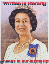 Queen Elizabeth II of England Template | PosterMyWall