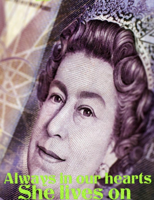 Copy of Queen Elizabeth II of England Template | PosterMyWall