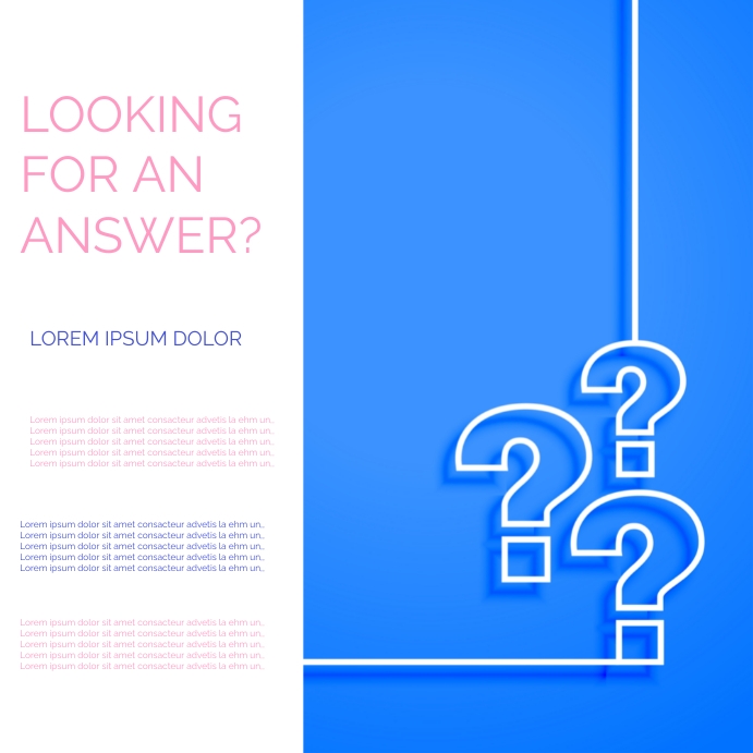 Copy of Question | PosterMyWall