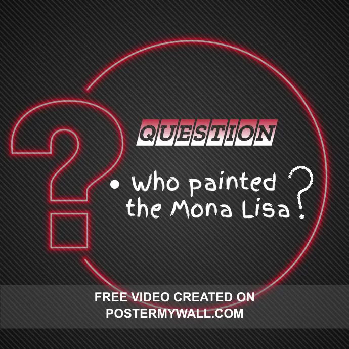 question Template | PosterMyWall