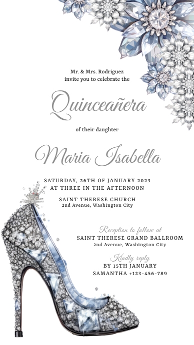 Quinceanera Template | PosterMyWall