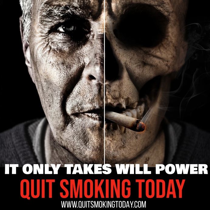 QUIT SMOKING Template | PosterMyWall