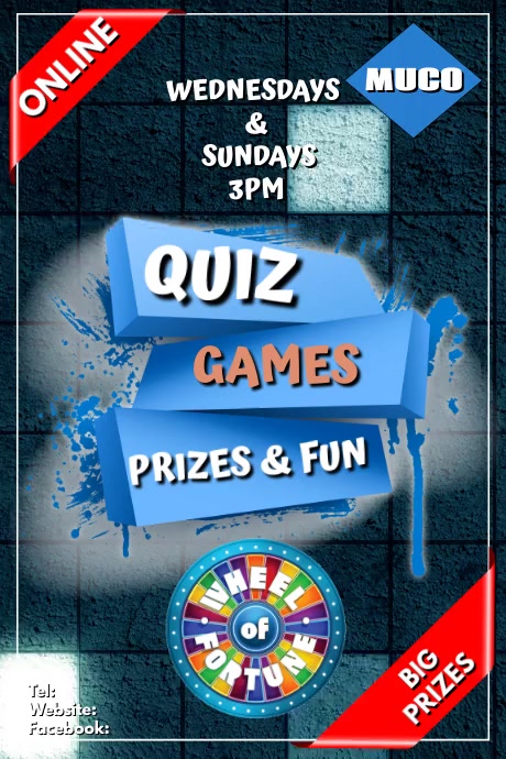 Copy of QUIZ & FUN DAY | PosterMyWall