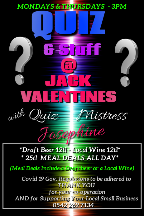 Quiz & Stuff Template | PosterMyWall