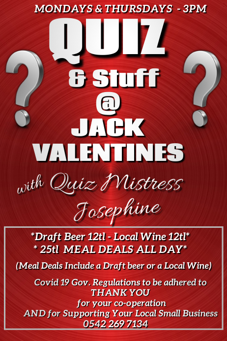 Quiz & Stuff Template | PosterMyWall