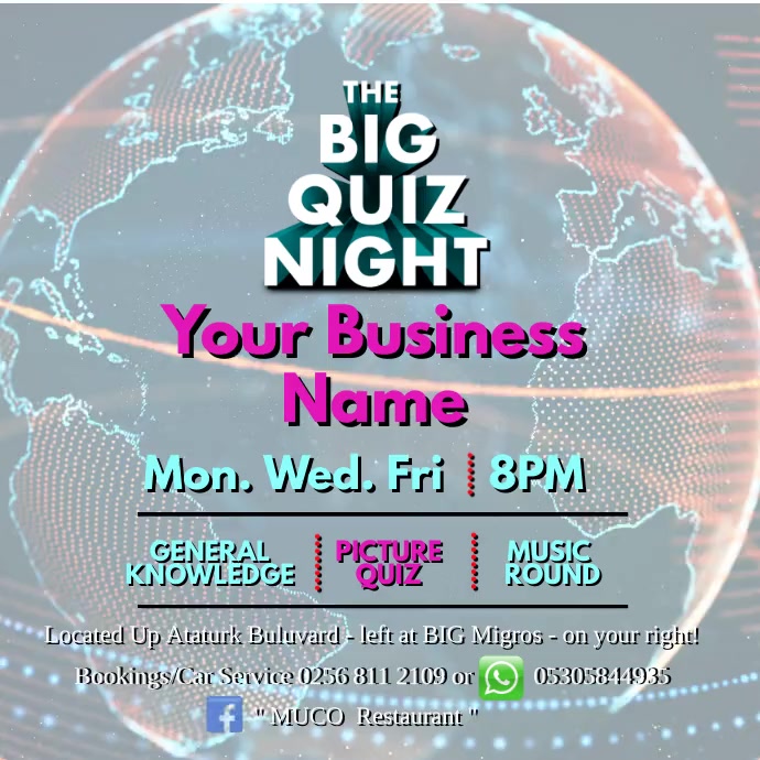 Quiz Night Template | PosterMyWall