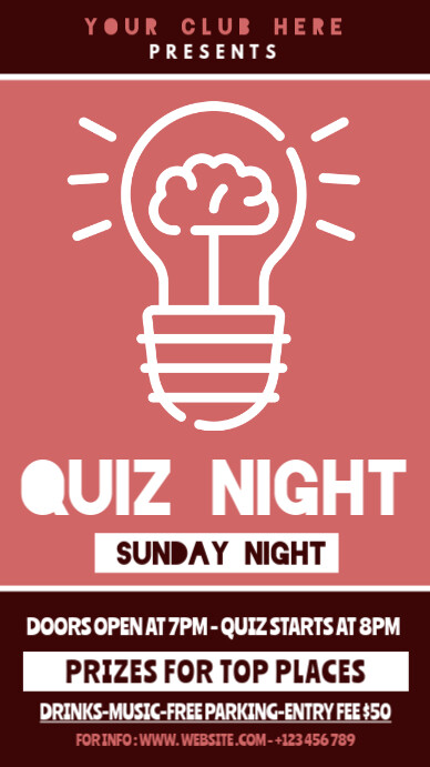 Quiz Night Template | PosterMyWall