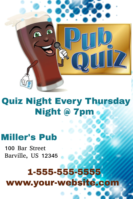 Quiz Night Template | PosterMyWall