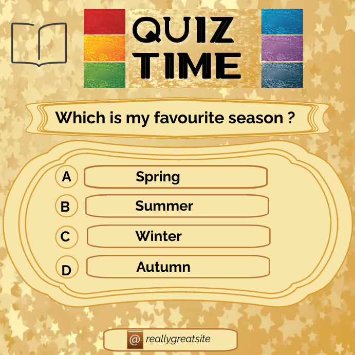 Quiz Time Template | PosterMyWall