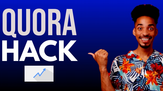 Quora Online YouTube Thumbnail Template | PosterMyWall