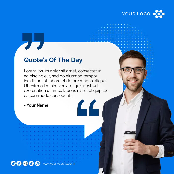 Quote's Of The Day Template | PosterMyWall