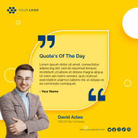 Quote's Of The Day Template | PosterMyWall