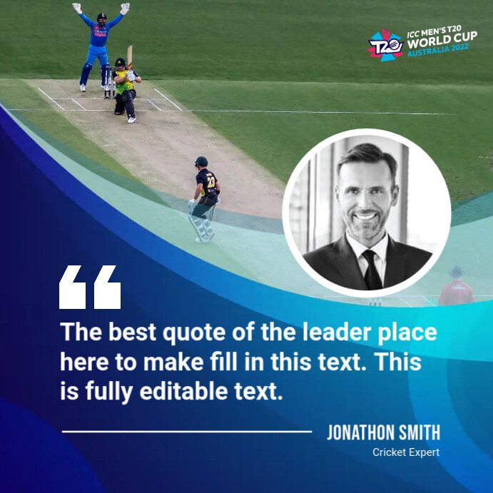 Cricket Banner Quotes