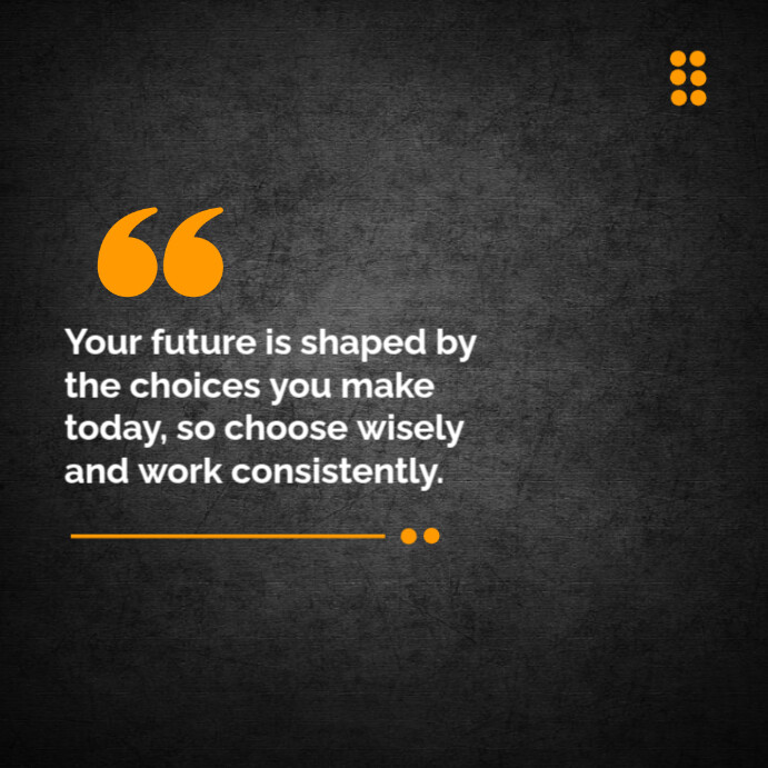 quote about the future template | PosterMyWall