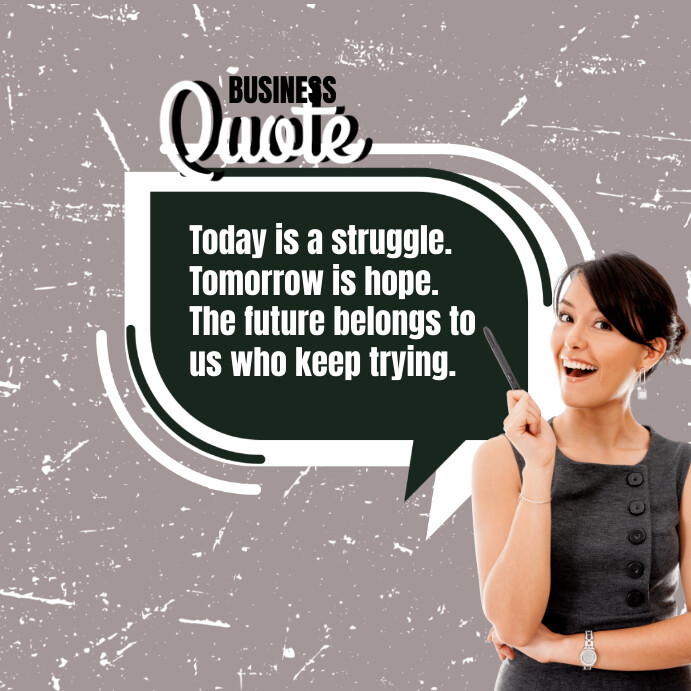 QUOTE BUSINESS INSTAGRAM POST Template | PosterMyWall