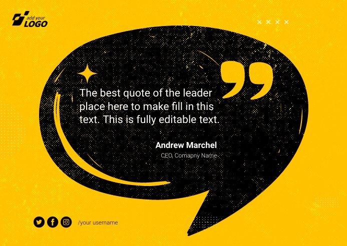 Quote Design Template | PosterMyWall