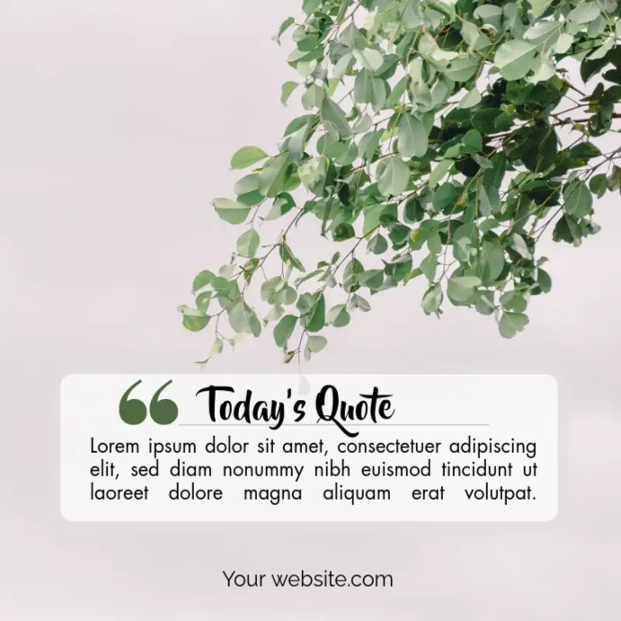 Plantilla de QUOTE DESIGN TEMPLATE | PosterMyWall