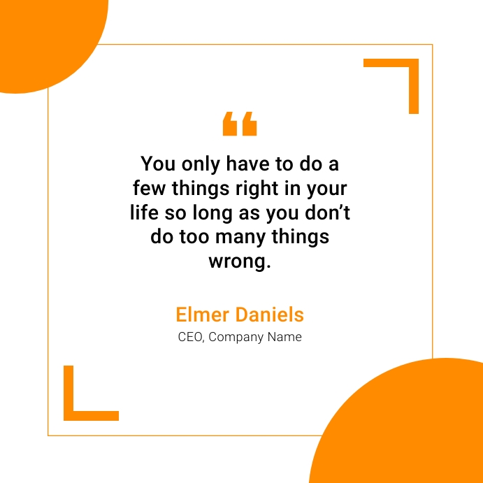 Quote Design Template | PosterMyWall