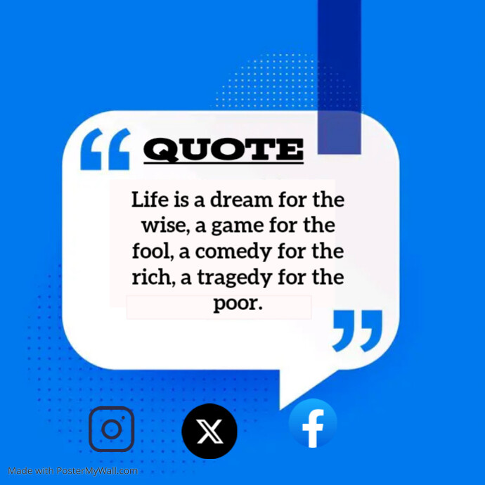 Quote Template | PosterMyWall