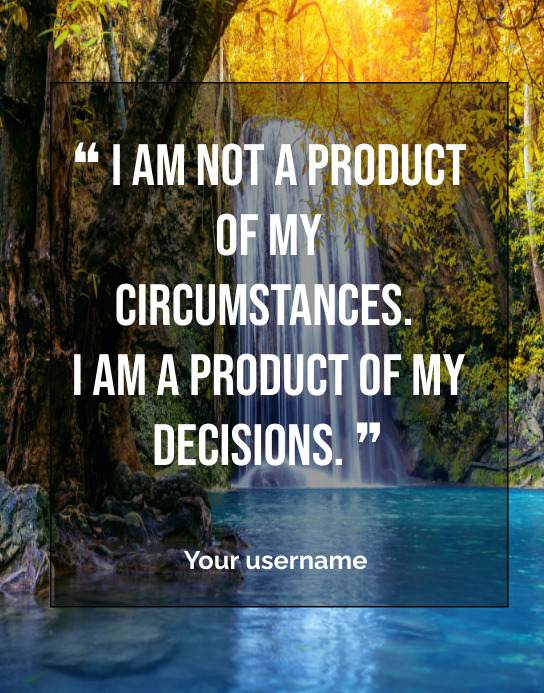 Copy of Quote design Template | PosterMyWall