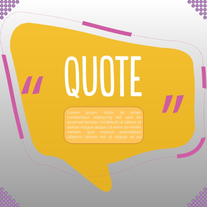 Plantilla de Quote | PosterMyWall