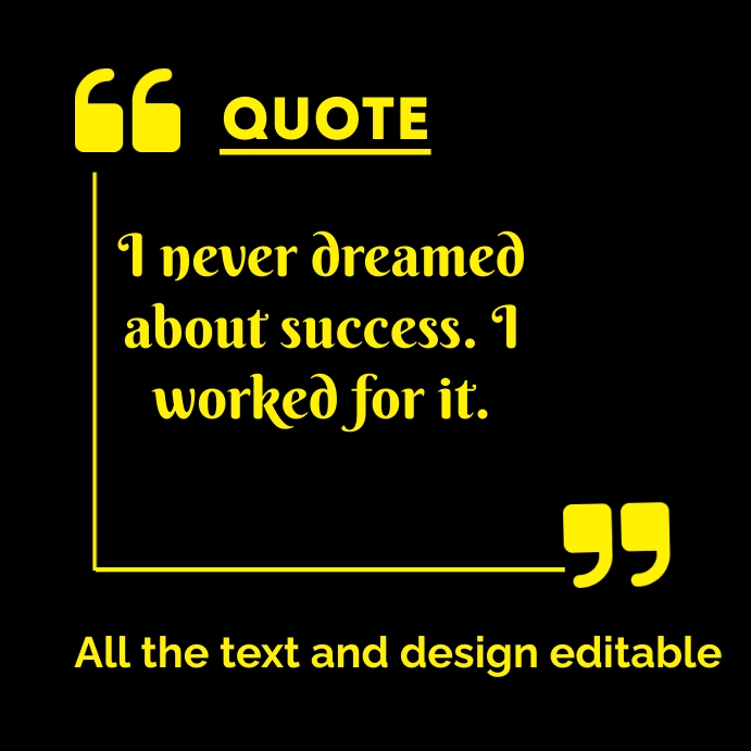 Copy of Quote design Template Post | PosterMyWall