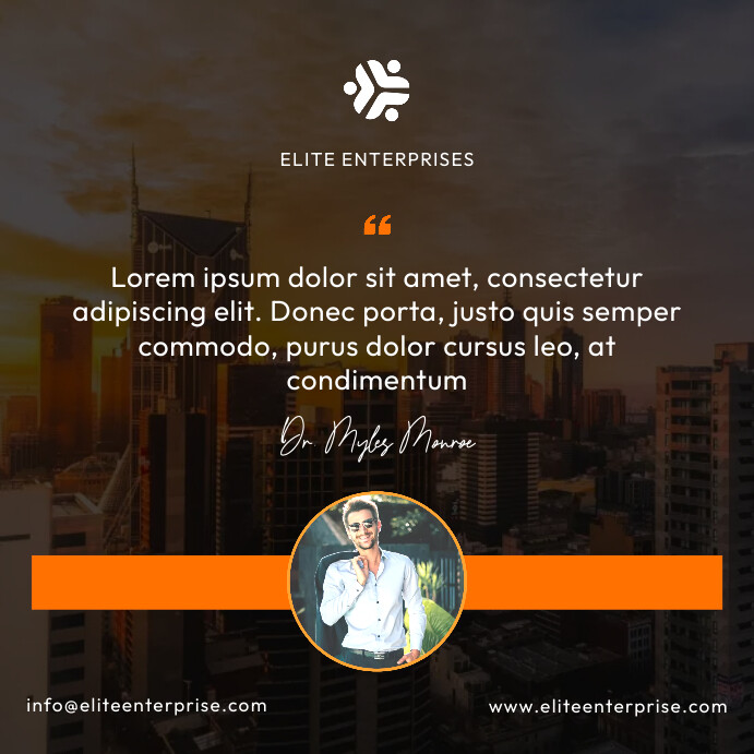 Plantilla de Quote flyer | PosterMyWall