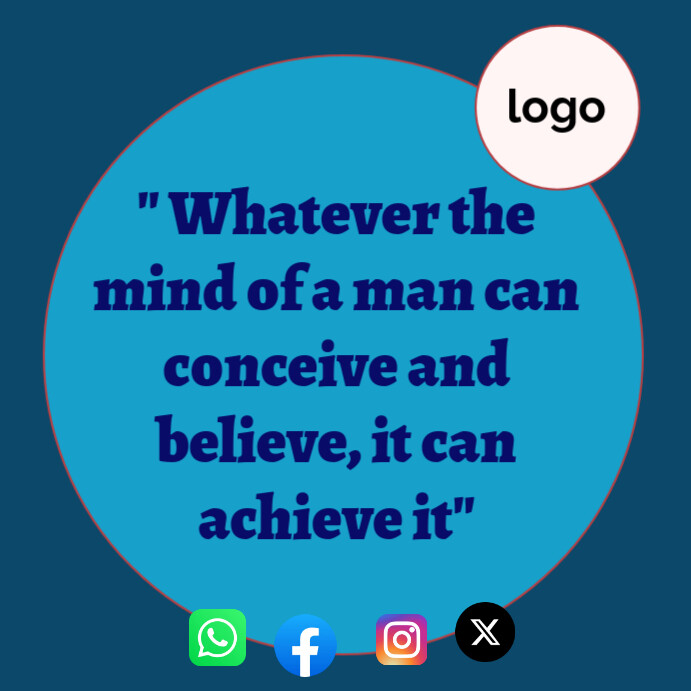 Quote flyer template | PosterMyWall