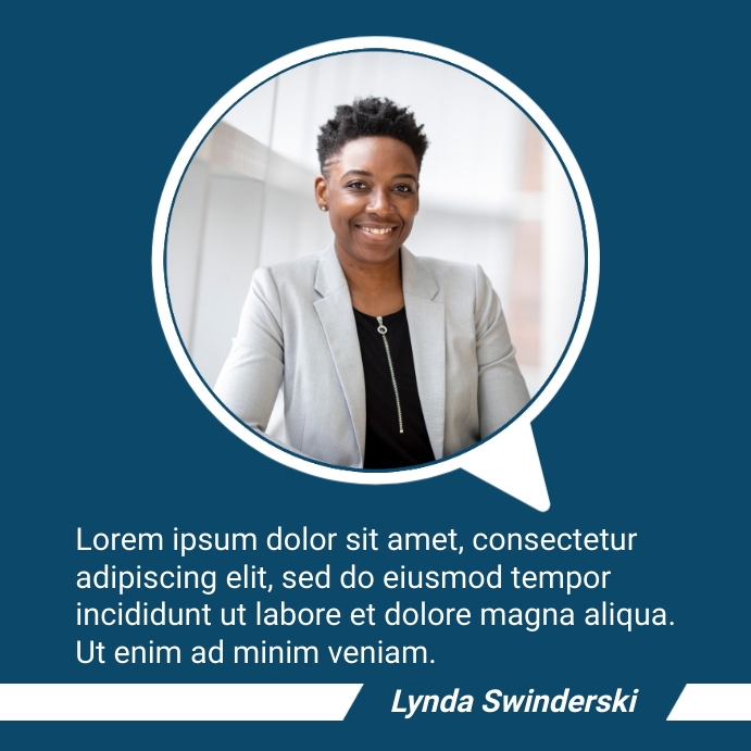 Copy of quote message flyers | PosterMyWall