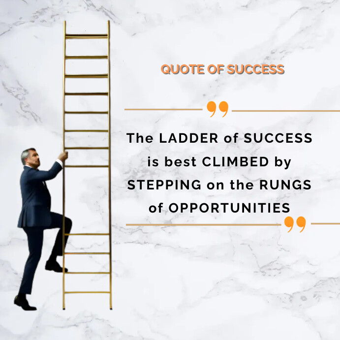 Quote of Success Template | PosterMyWall