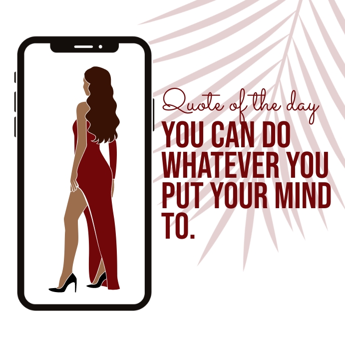 Quote of the day instagram post Template | PosterMyWall