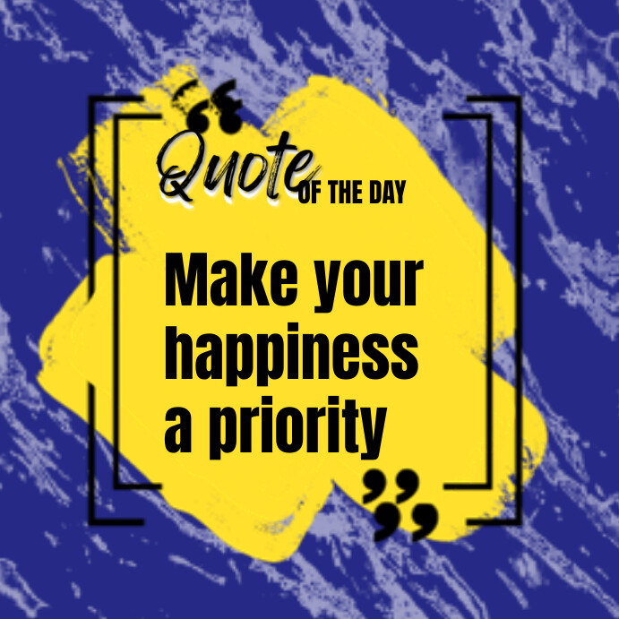 QUOTE OF THE DAY INSTGRAM POST Template | PosterMyWall