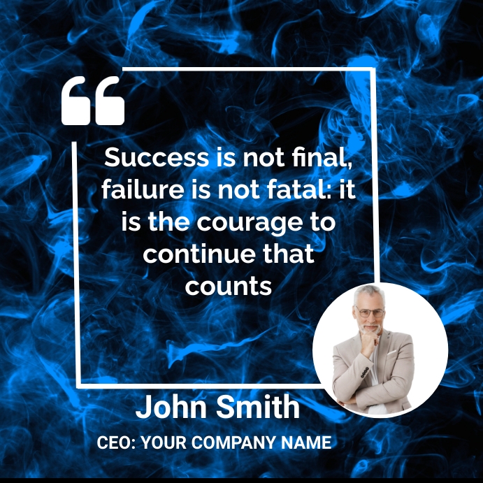 Quote of the day post template | PosterMyWall