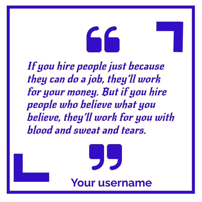 Quote of the day post template | PosterMyWall