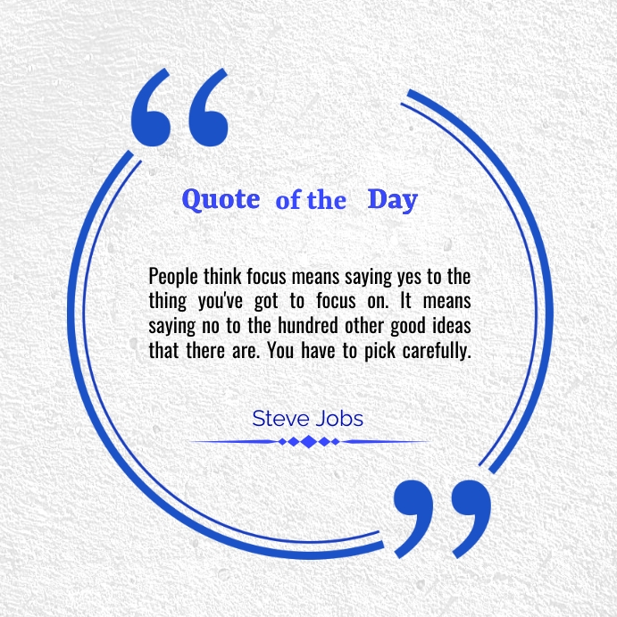 Copy of quote of the day poster | PosterMyWall