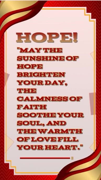 Copy of Quote on hope insta reel | PosterMyWall