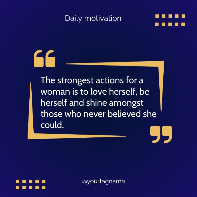 quote poster Template | PosterMyWall