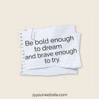 quote poster template | PosterMyWall