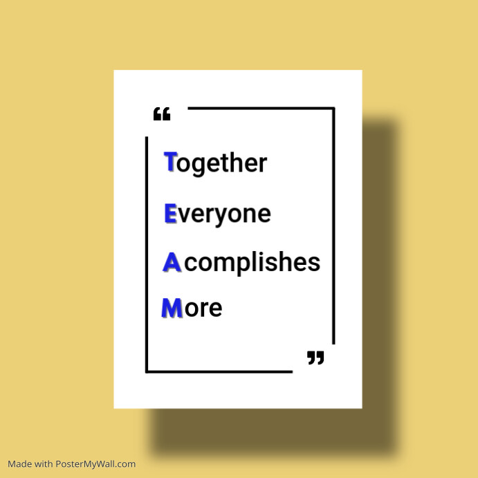 quote poster template | PosterMyWall