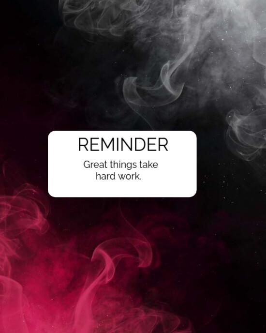 quote reminder template | PosterMyWall