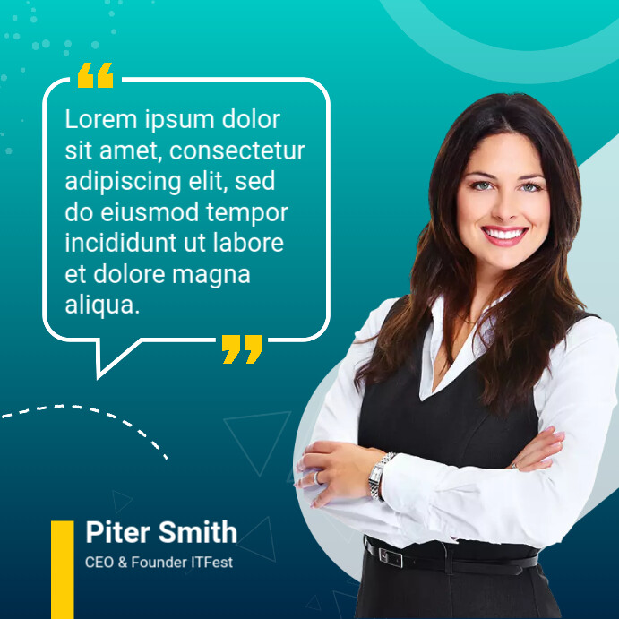 Quote Template | PosterMyWall