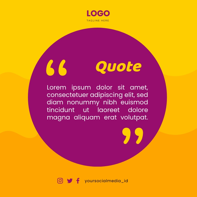 Copy of Quote Template | PosterMyWall