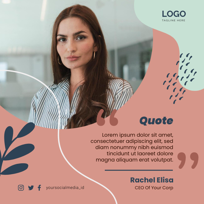 Quote Template | PosterMyWall